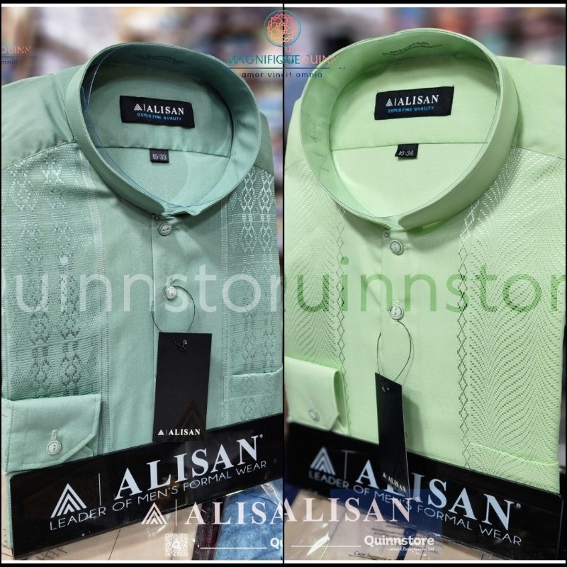 Jual ALISAN Original | Kemeja Koko Bordir | Lengan Panjang - Reguler ...