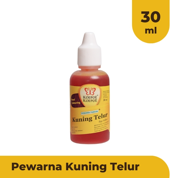 Jual PEWARNA KUNING TELUR (30ml) | Shopee Indonesia