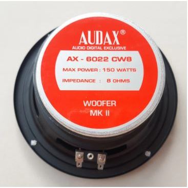 Jual Original AUDAX 6022 SPEAKER 6 INCH WOOFER AUDAX AX 6022 CW8 ...
