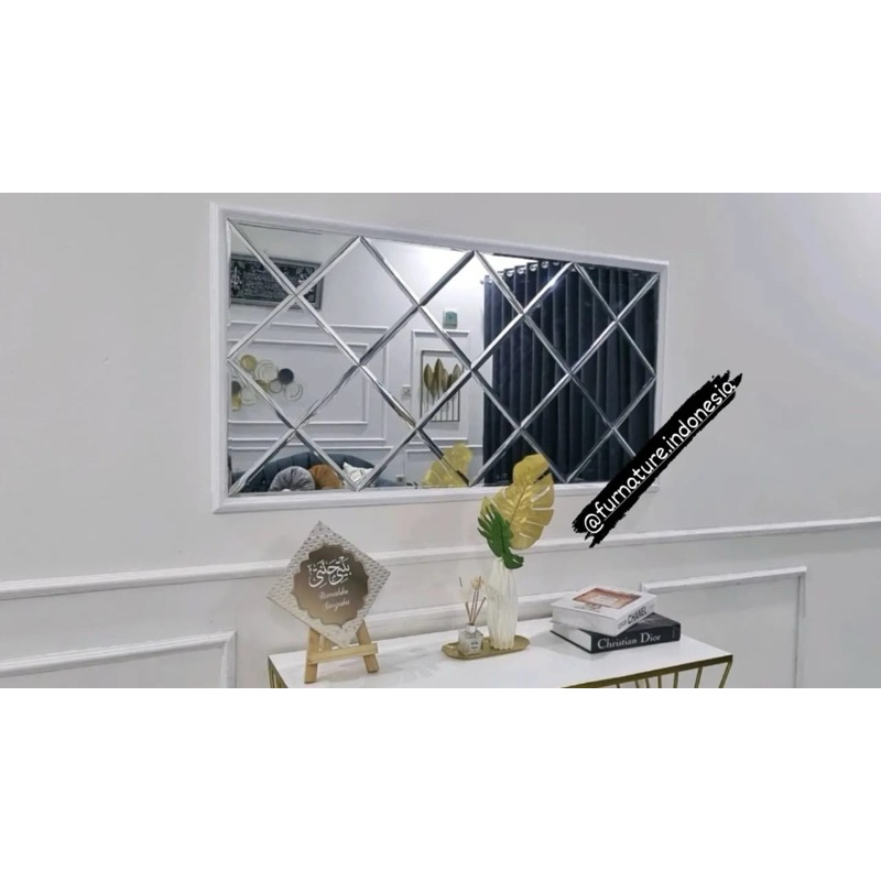 Jual Custom Kaca Bevel Ukuran 200 x 108 tebal 3MM, Garansi 100% ...