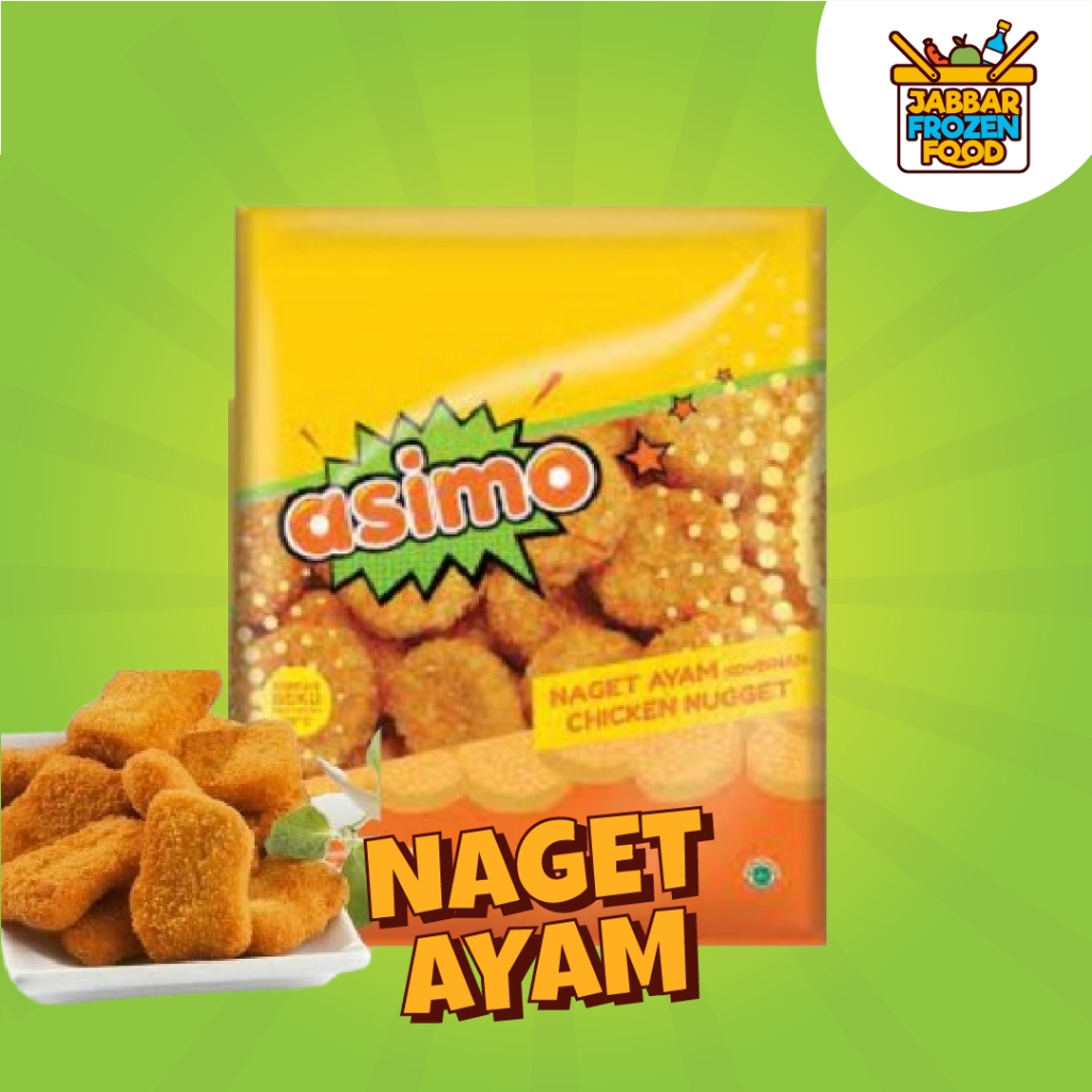 Jual Naget Ayam Chicken Nugget ASIMO 250gr dan 500gr | Shopee Indonesia
