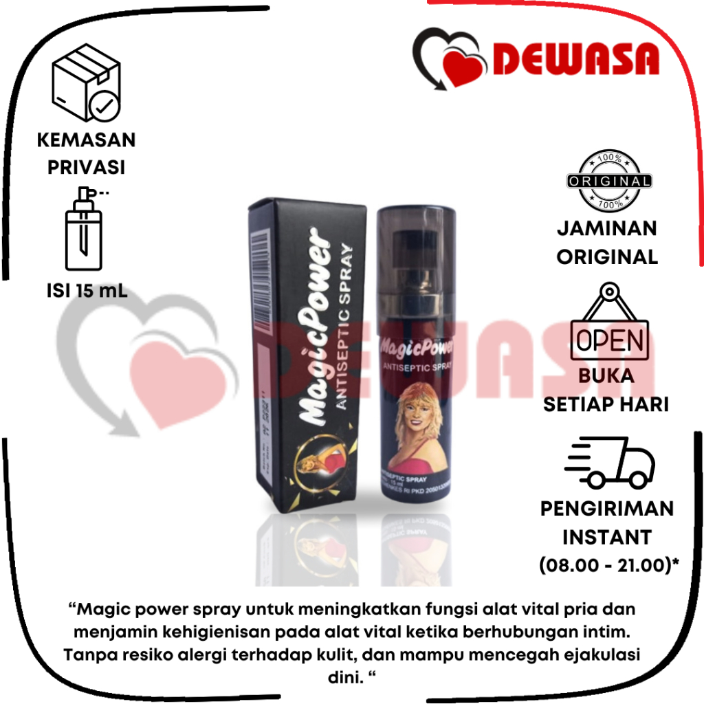 Jual Magic Power Spray - 15 mL (Antiseptic Spray) | Shopee Indonesia