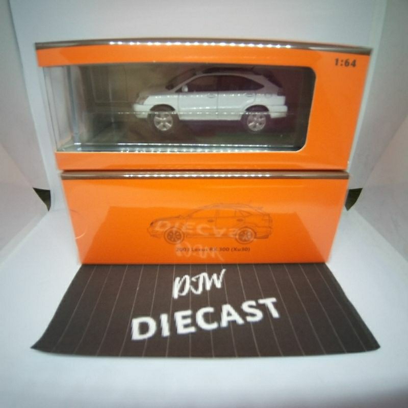 Jual GCD 1/64 Lexus RX300 White (Toyota Harrier) | Shopee Indonesia