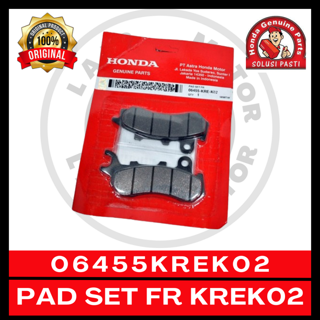 Jual Pad Set Rem Depan KREK02 ADV 150 160 (CBS), PCX 150 160 (CBS ...