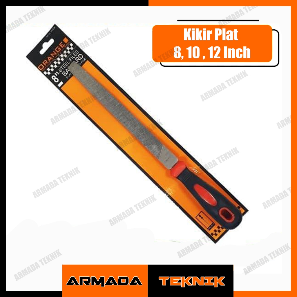 Jual Orange Kikir Besi Flat Plat 6 8 10 12 inch - Flat Files | Shopee Indonesia