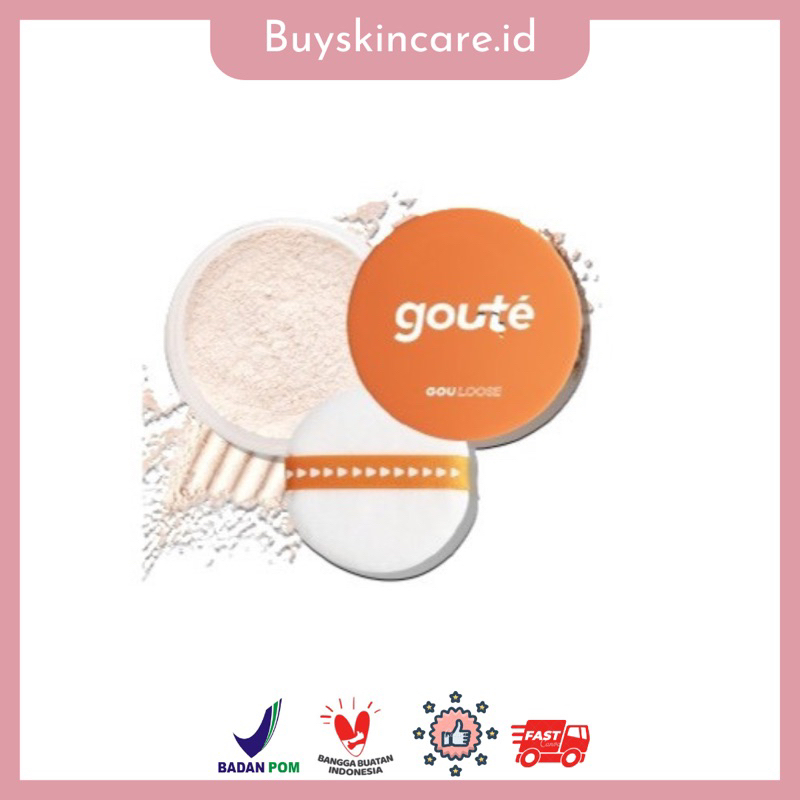 Jual gouté Gouloose - Matte Loose Powder with Smooth Finish - Pore ...