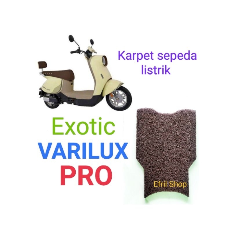 Jual Karpet sepeda listrik Exotic VARILUX PRO | Shopee Indonesia