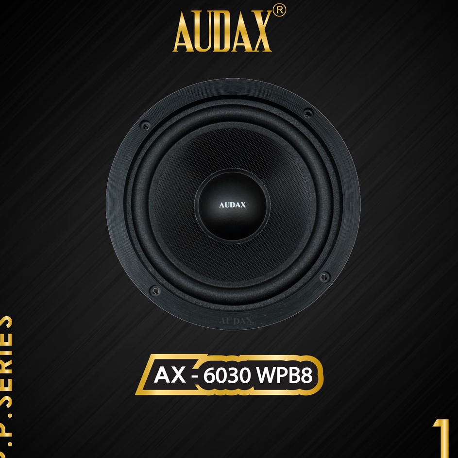 Jual Terkini Audax Speaker Pasif 6 AX63 WPB8 PP Series Woofer w Produk ...