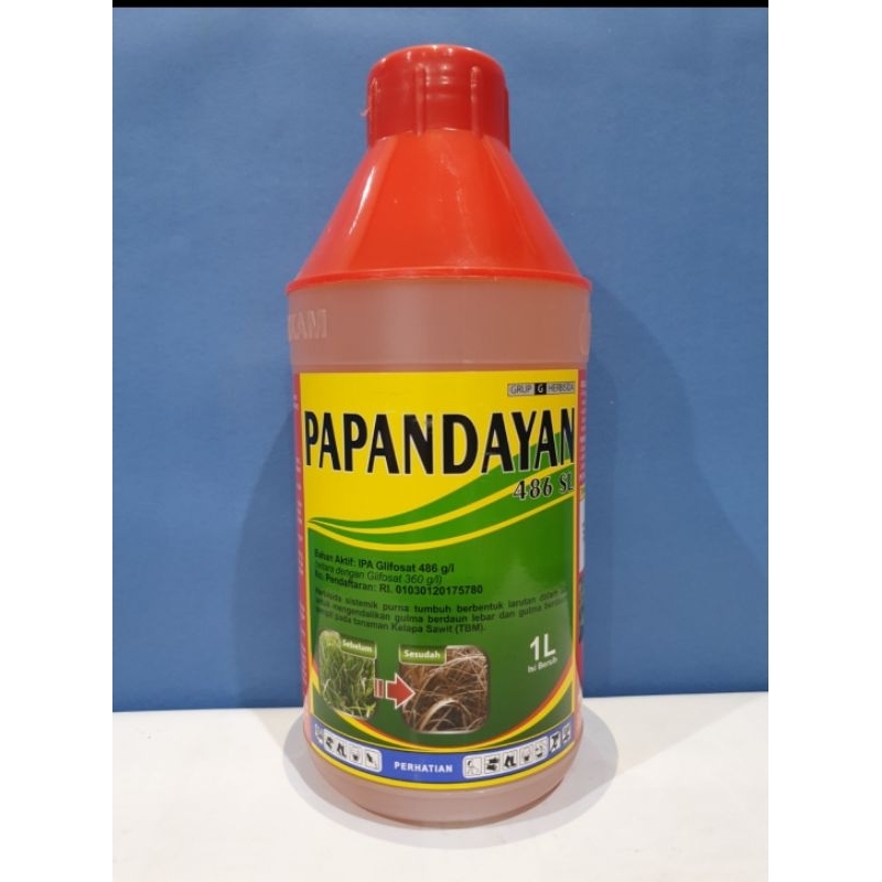 Jual HERBISIDA PAPANDAYAN 486 SL || GULMA DAUN LEBAR & SEMPIT KELAPA ...