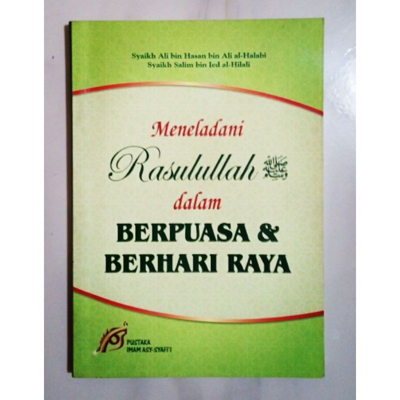 Jual MENELADANI RASULULLAH SAW DALAM BERPUASA & BERHARI RAYA. Oleh ...
