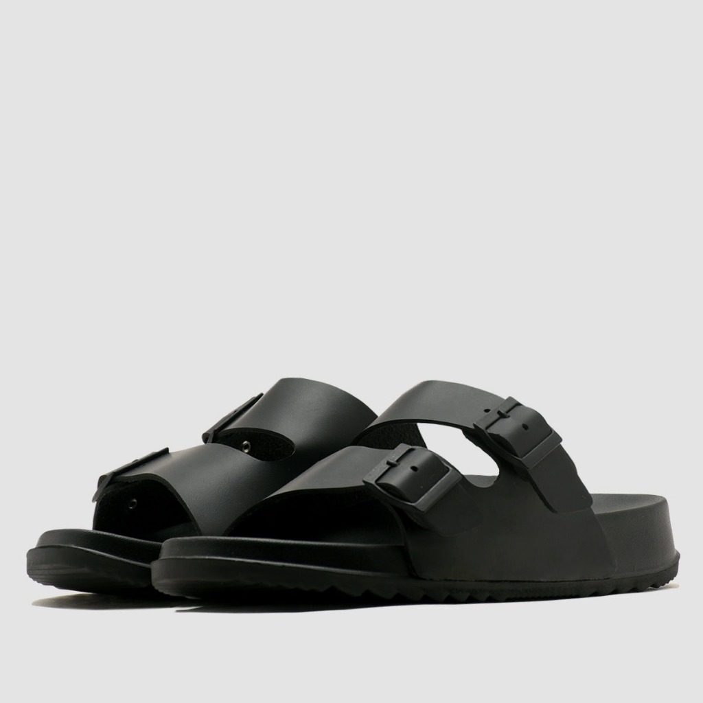 Jual BRODO - Broslide Sandal Wira Cruise Full Black Sendal Slide Flip ...