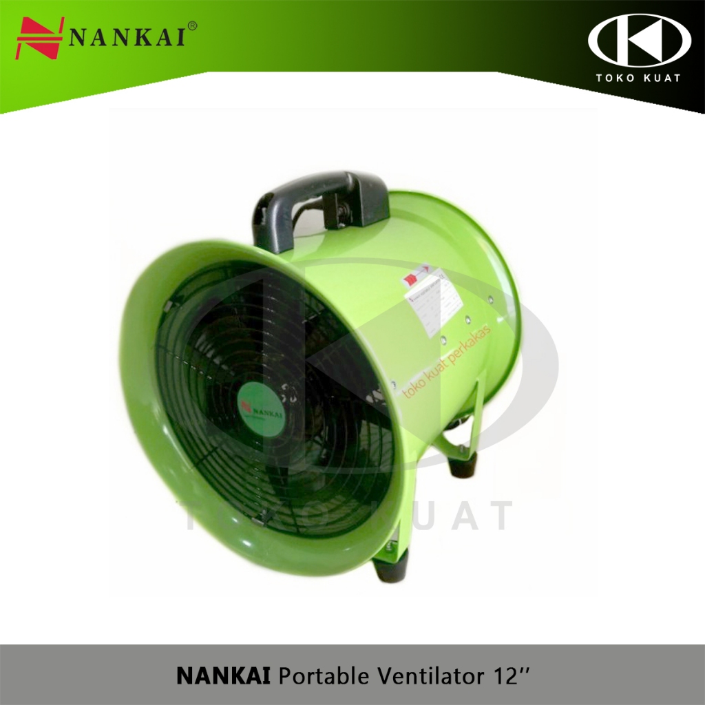 Jual Exhaust Portable Ventilator Nankai 12" Kipas Sedot Angin Hisap ...