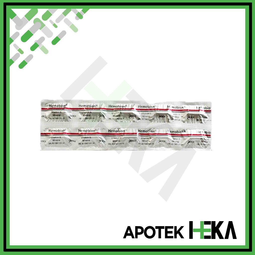 Jual Hemobion Strip isi 10 Tablet - Penambah Darah Masa Kehamilan ...