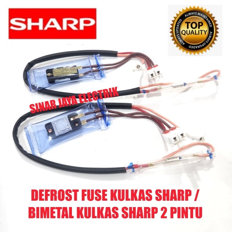 Jual DEFROST FUSE KULKAS SHARP / BIMETAL KULKAS SHARP 2 PINTU | Shopee ...