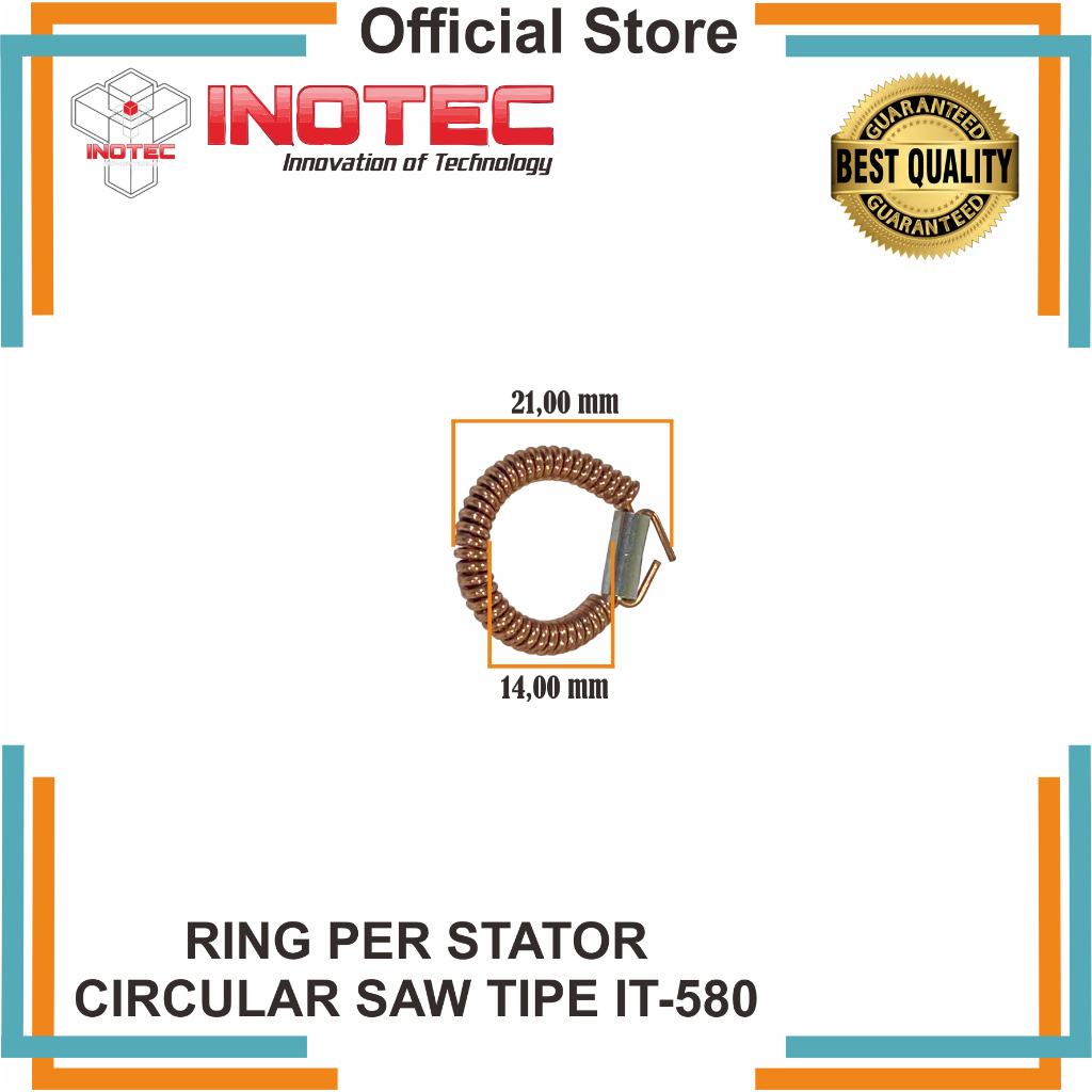 Jual RING PER STATOR CIRCULAR SAW / GERGAJI SERKEL 580 / 582 INOTEC ...