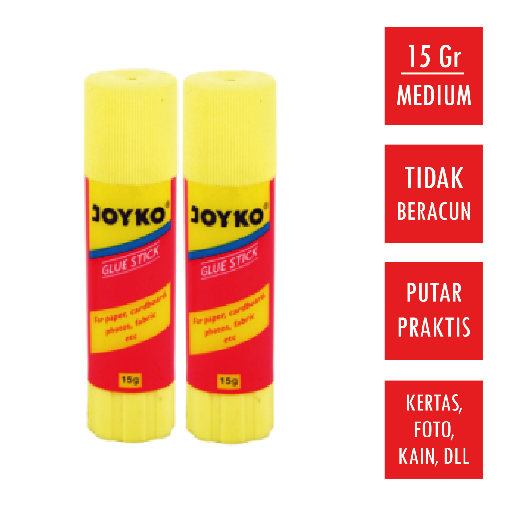 Jual (1 Pcs) Glue Stick 15Gr Lem Kertas Stik Putar Kecil 15 Gram Gr ...