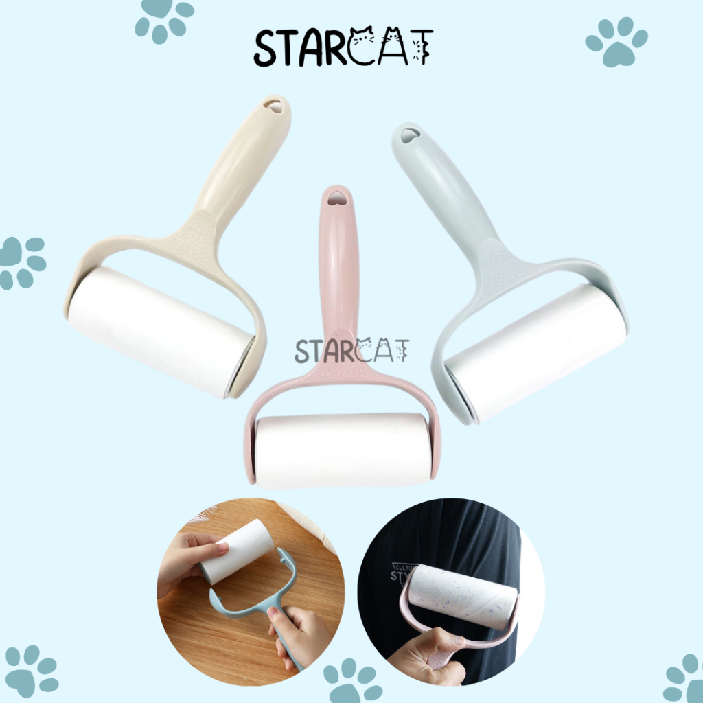 Jual SC Lint Roller Sticky Roller Roll Refill Pembersih Bulu Kucing ...