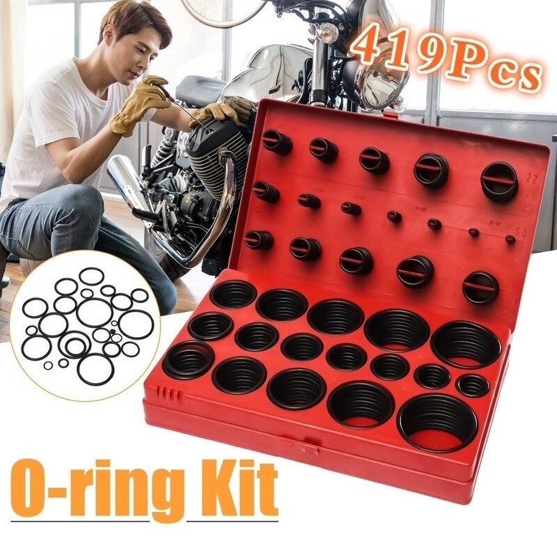 Jual Seal Karet ORing Set Rubber O-Ring Paket 225 Pcs Lengkap / Sil Set | Shopee Indonesia