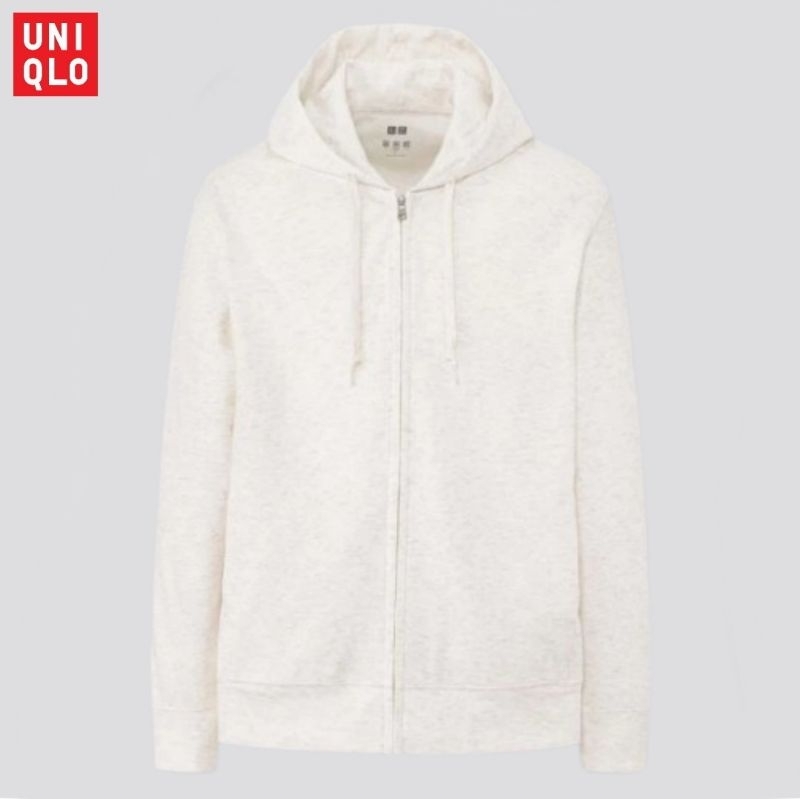 Jual Jacket Uniqlo AIRism Off White | Shopee Indonesia
