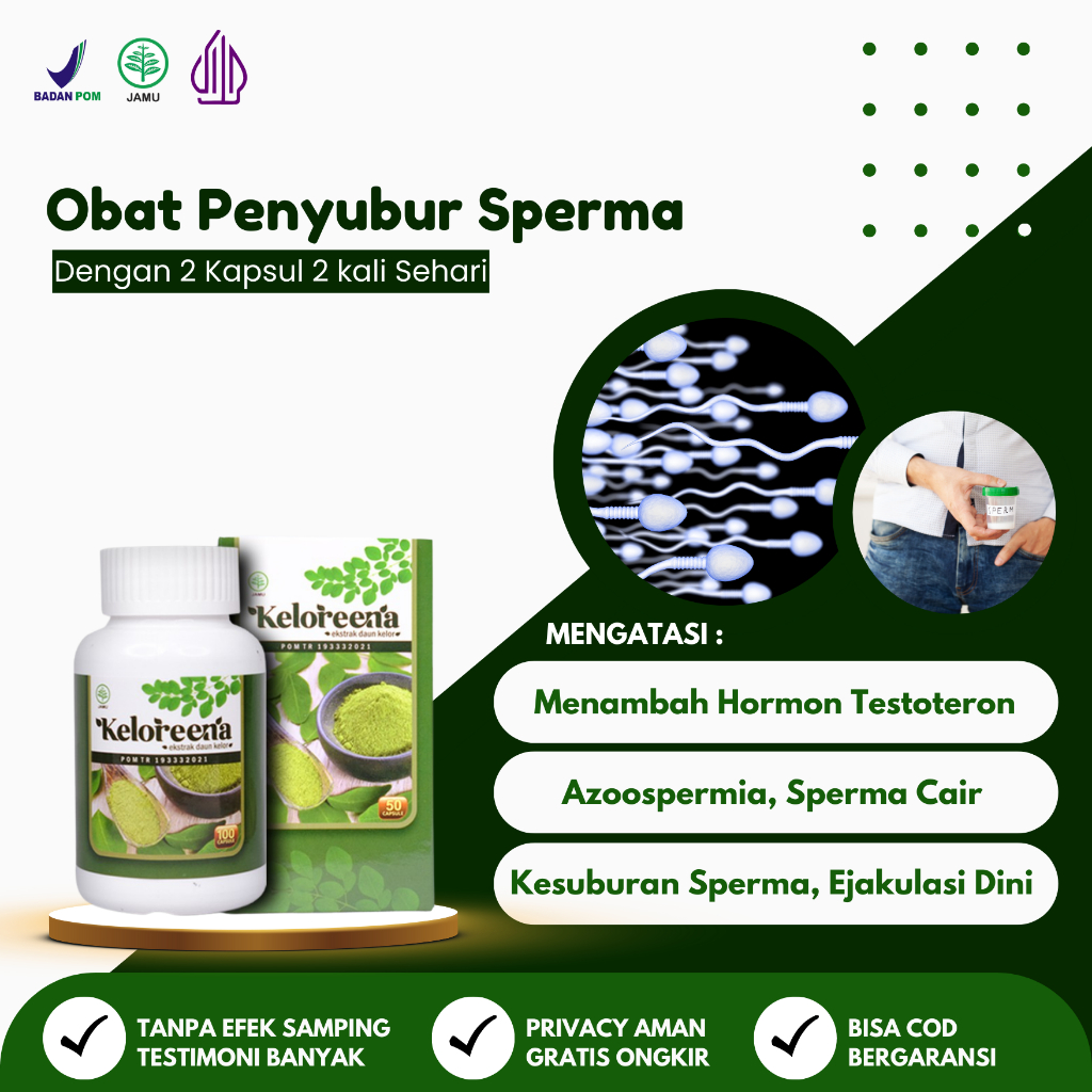 Jual Obat Herbal Penambah Hormon Testosteron PRIA - KELOREENA HERBAL ...