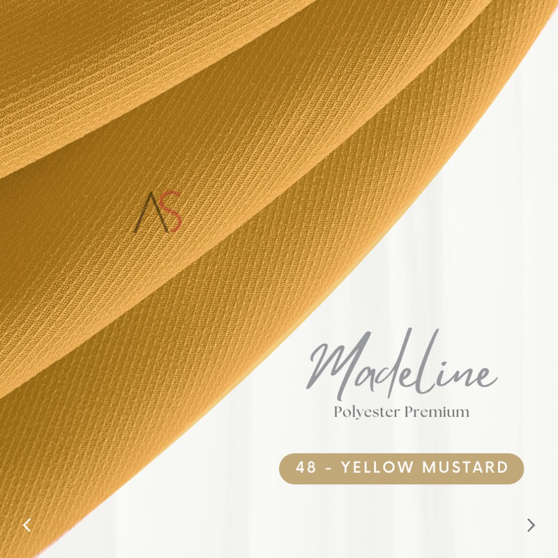 Jual Kain Ecer bahan Madeline Polyester Premium harga per 0,5 yard ...