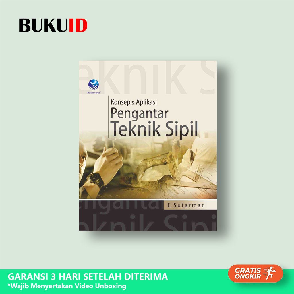 Jual Buku Konsep Dan Aplikasi Pengantar Teknik Sipil - Original | Shopee Indonesia