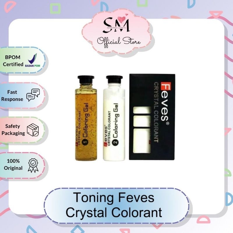 Jual Feves Crystal Colorant 300mlx2 (HITAM) | Shopee Indonesia