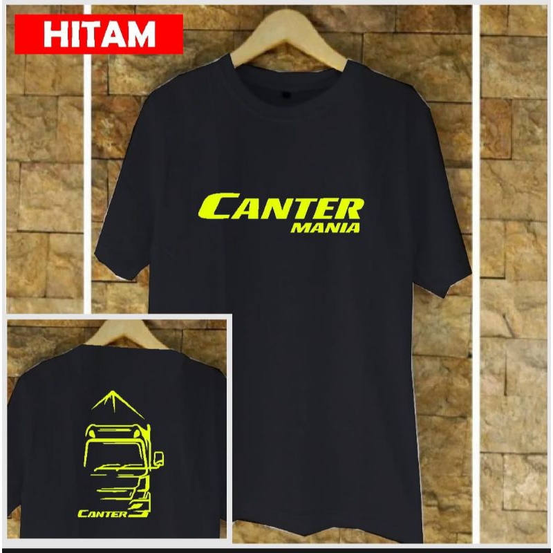 Jual KAOS CANTER MANIA SILUET KUNING | Shopee Indonesia