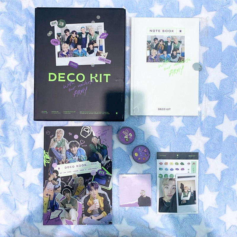 Jual SHARING BTS Deco Kit (Namjoon, Seokjin, Yoongi, j hope, Jimin ...