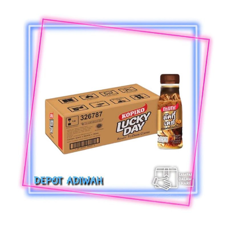 Jual Kopiko Thai Coffee 180ml per karton (isi 12 botol) | Shopee Indonesia