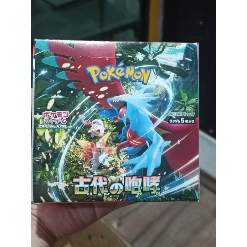 Jual Japanese Pokemon Trading Card Game TCG Ancient Roar Booster Box Jepang | Shopee Indonesia