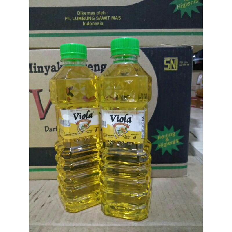 Jual Minyak goreng viola 500 ml botol 1 dus isi 24 botol | Shopee Indonesia