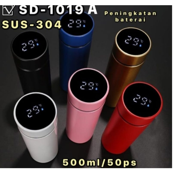 Jual TERMOS/TUMBLER LED SUHU SAKURA SOUVENIR TERMURAH | Shopee Indonesia