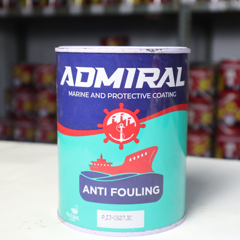 Jual Cat Kapal Cat Kayu dan Besi ADMIRAL ANTI FOULING 1 KG P.IJ-CG27.3C | Shopee Indonesia