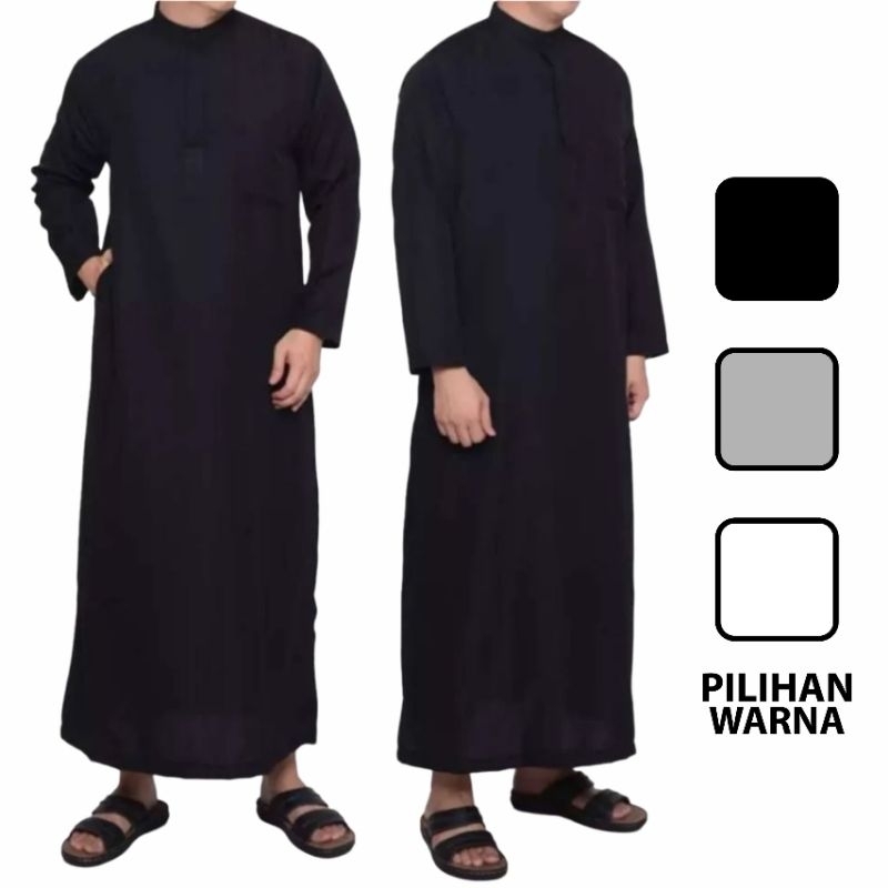 Jual GAMIS PRIA DEWASA / JUBAH PRIA / THOBE ARAB / GAMIS ARAB PRIA ...