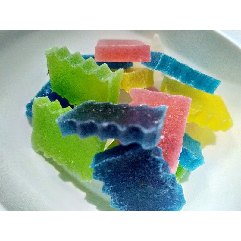 Jual permen agar-agar/ agar-agar kering/ kohakuto/ cristal candy/ jumbo ...