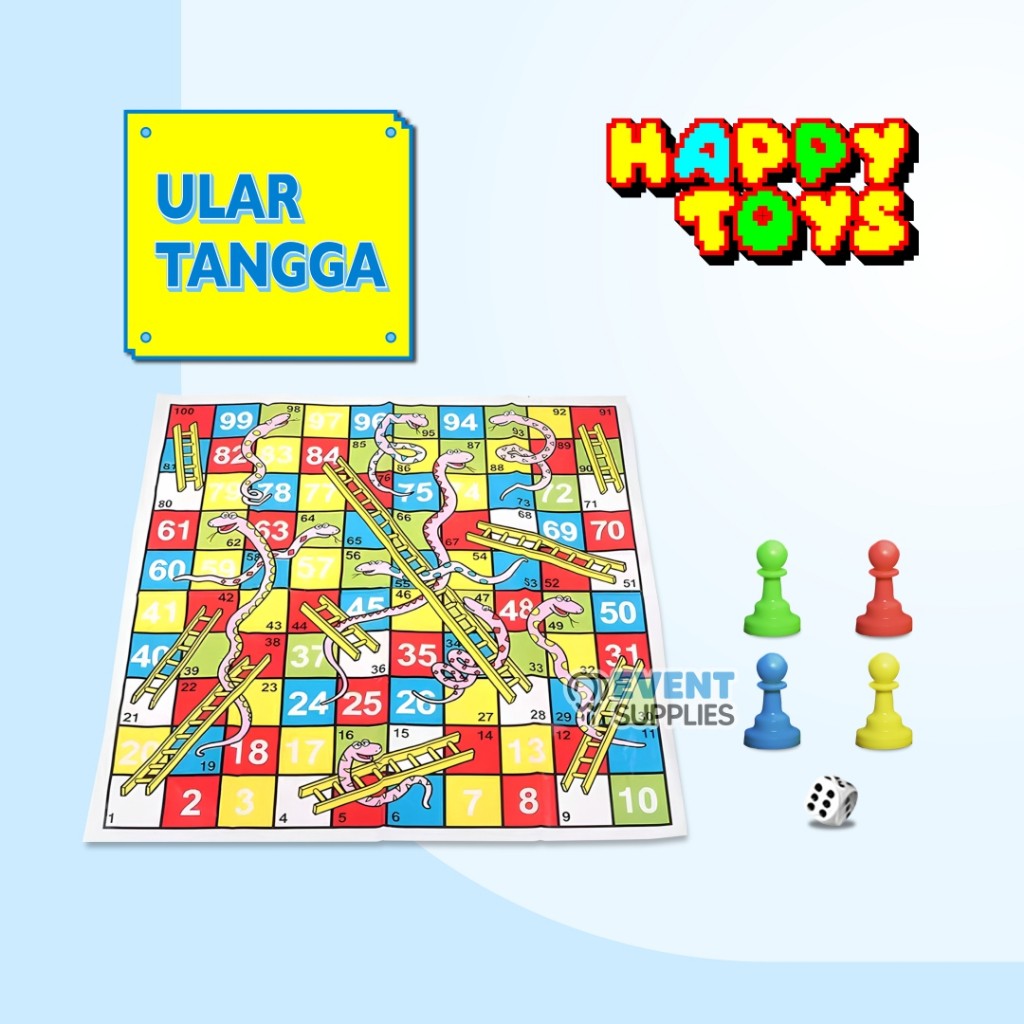 Jual Mainan Ular Tangga 100 Mini Snakes and Ladders Anak | Shopee Indonesia