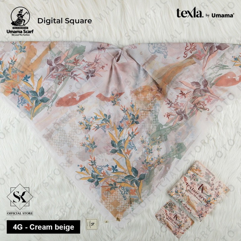 Jual Umama Scarves Box Bahan Voal Premium Gratis Brooch / Ukuran ...