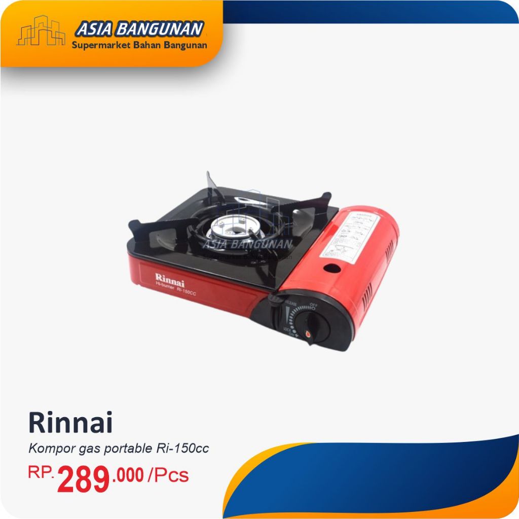 Jual KOMPOR GAS PORTABLE RINNAI RI-150CC | Shopee Indonesia