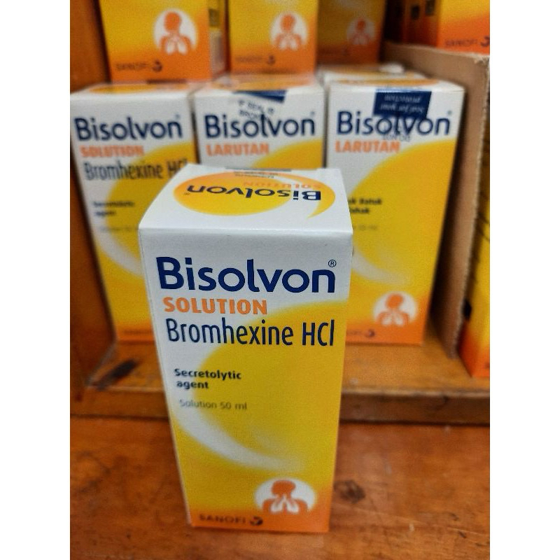Jual BISOLVON SOLUTION 50 ML | Larutan Bisolvon | Cairan Nebulizer ...