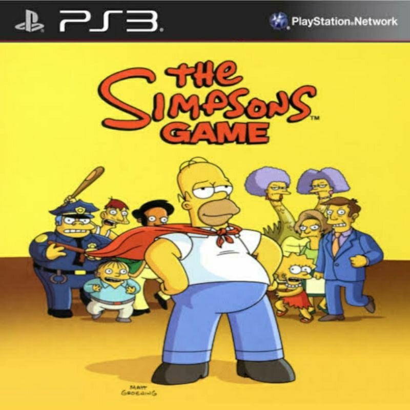 Jual DVD Game ps3 hen/cfw The Simpsons Game (Game mmcm/multimen ...