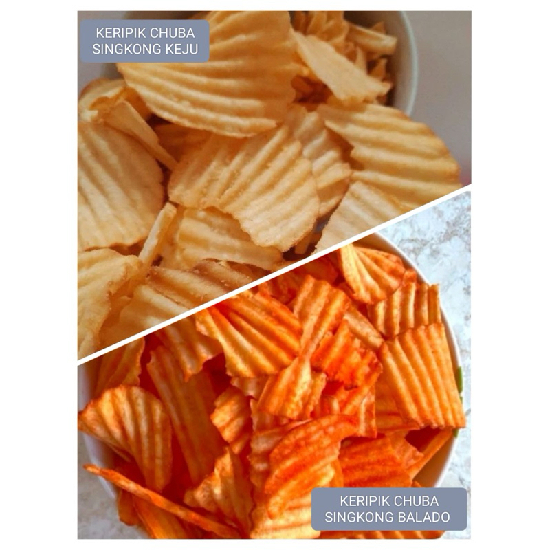 Jual KERIPIK SINGKONG CHUBA 250gram / KERIPIK SINGKONG CHUBA BALADO TES ...