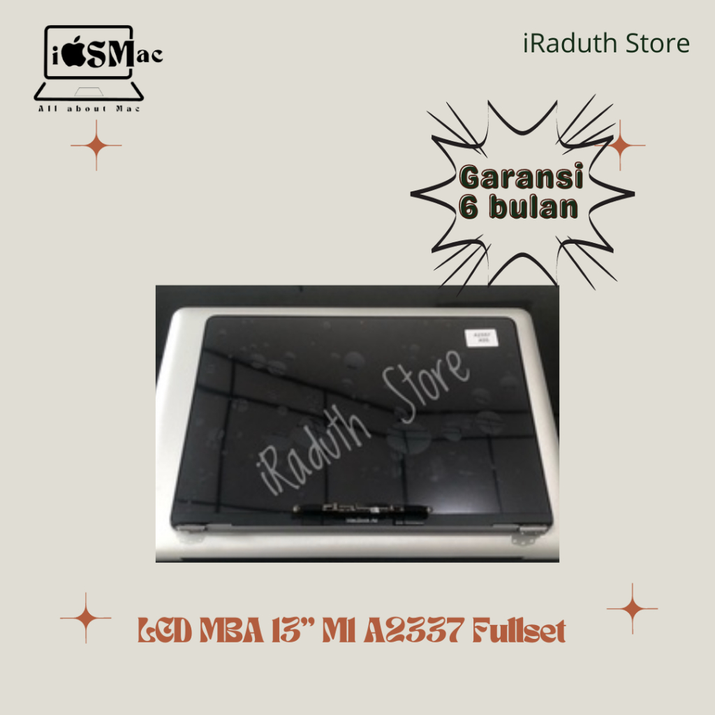Jual LCD MBA 13” M1 A2337 Fullset | Shopee Indonesia