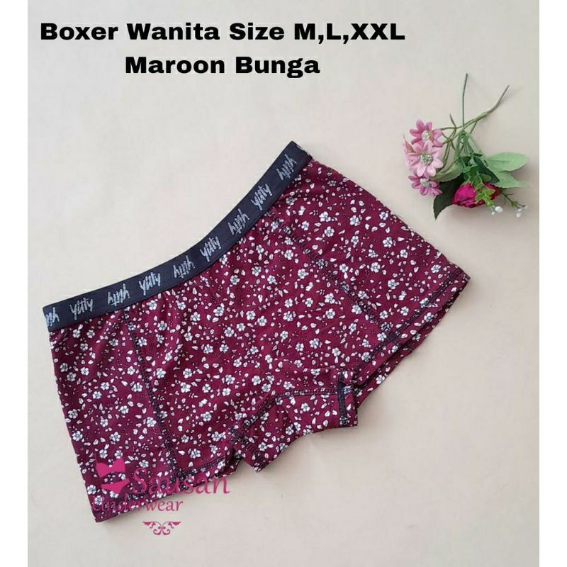 Jual BOXER || BOXER WANITA || BOXER WANITA SAUSAN UNDERWEAR | Shopee ...