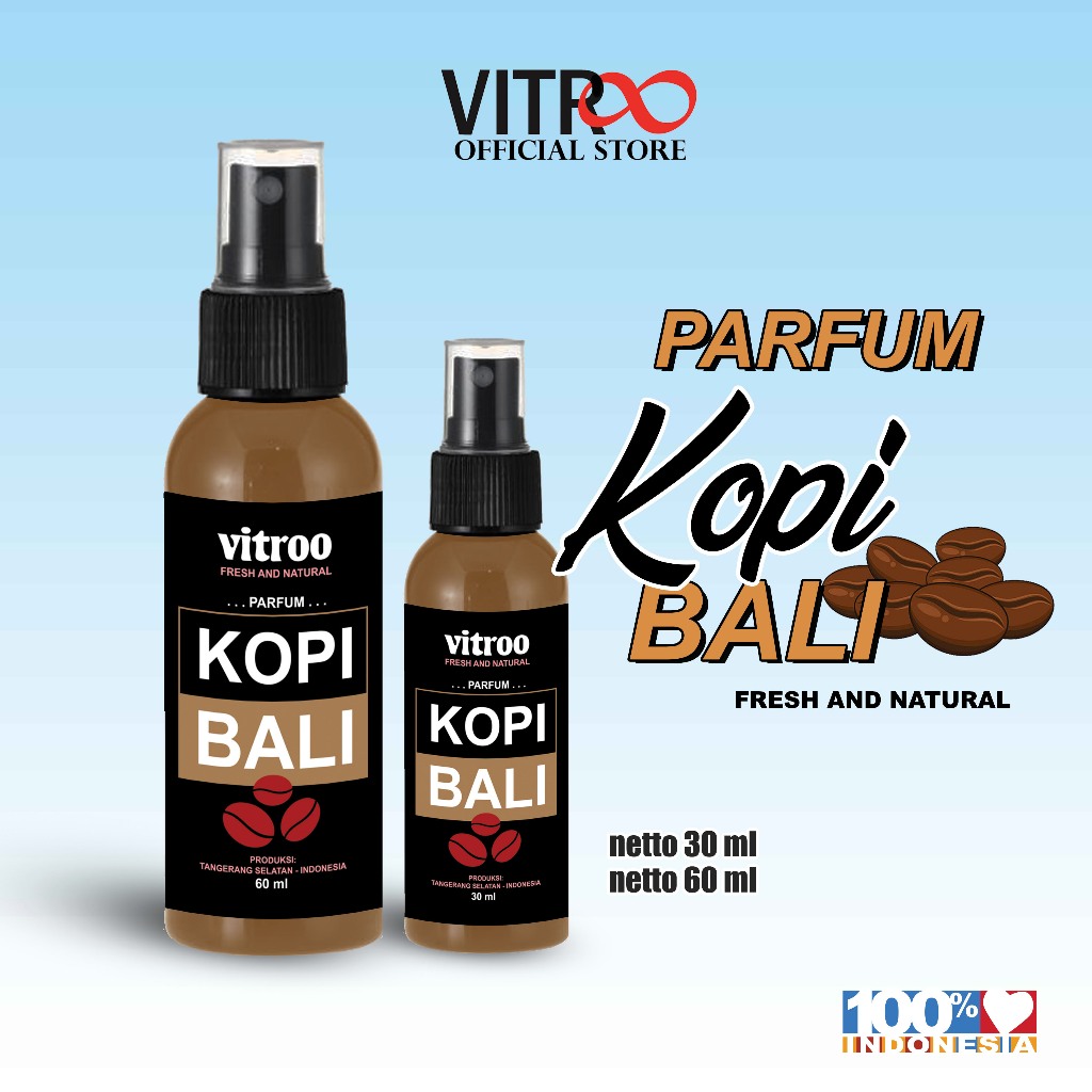 Jual Kopi Bali Spray Parfum Pengharum Ruangan AC Pewangi Jaket Helm ...