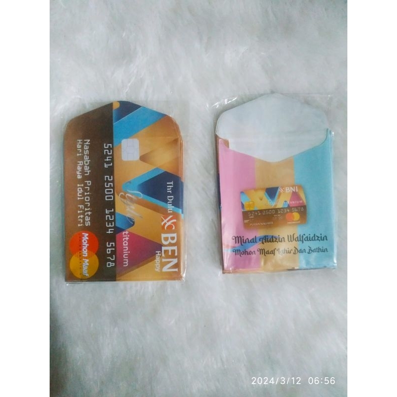Jual NEW!! Amplop Lebaran Seri ATM (1 pack isi 10pcs) | Shopee Indonesia