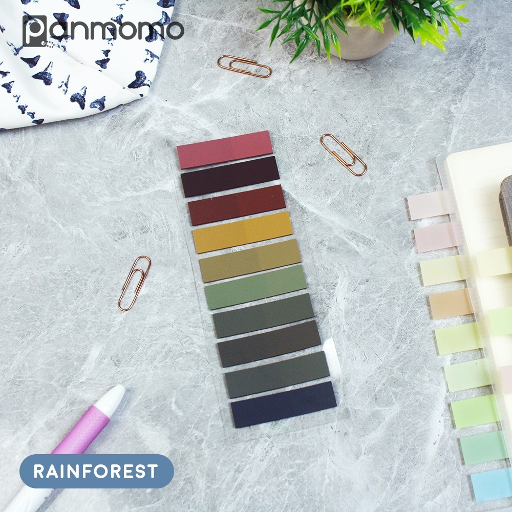 Jual Panmomo 10 Colorful Index Page Markers - Penanda Halaman | Shopee ...