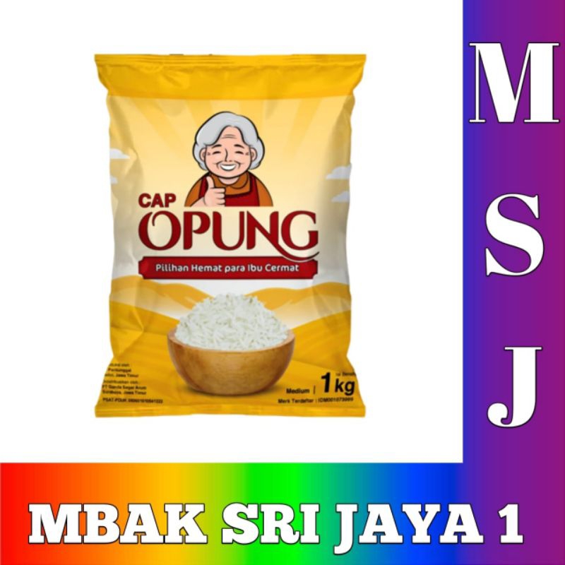 Jual Beras Cap OPUNG Kemasan 1Kg ASLI PACKING PABRIK | Shopee Indonesia