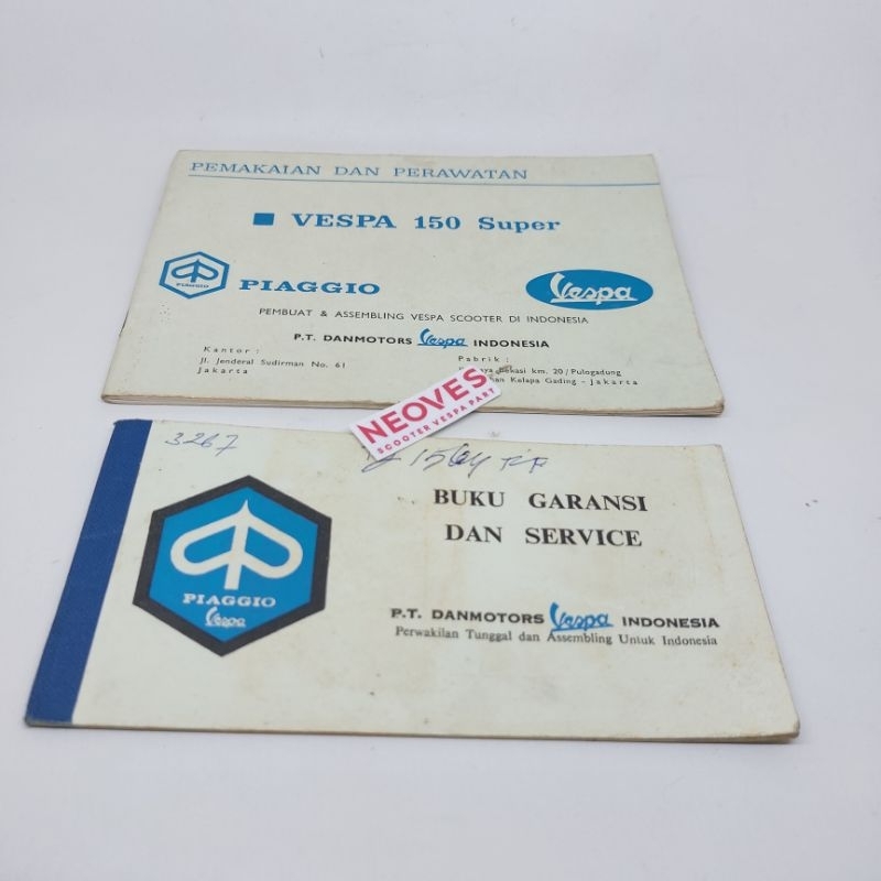Jual manual book vespa sprint veloce buku vespa super | Shopee Indonesia