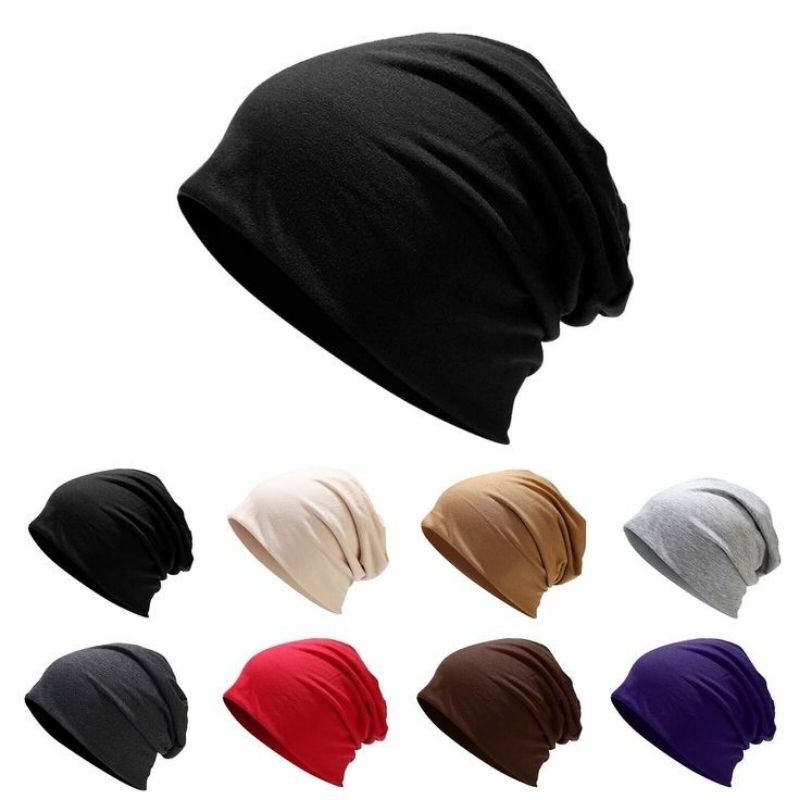Jual Topi Kupluk Beanies Polos Fashion Pria Wanita | Shopee Indonesia